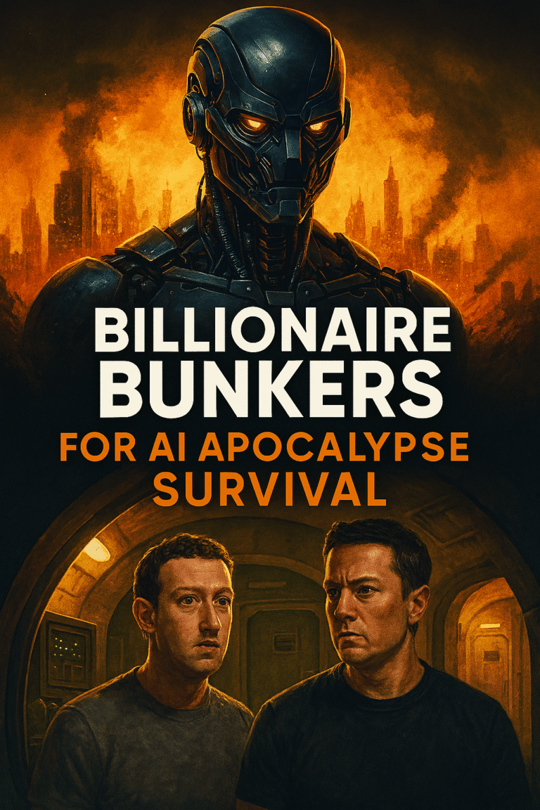 Why Tech Billionaires Are Building Underground Bunkers to Survive an AI ...