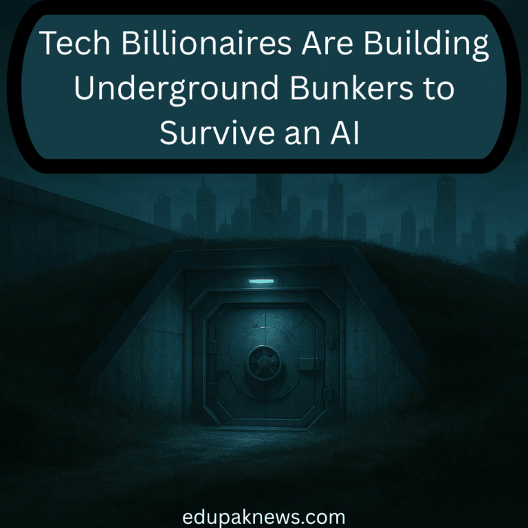 Why Tech Billionaires Are Building Underground Bunkers to Survive an AI ...