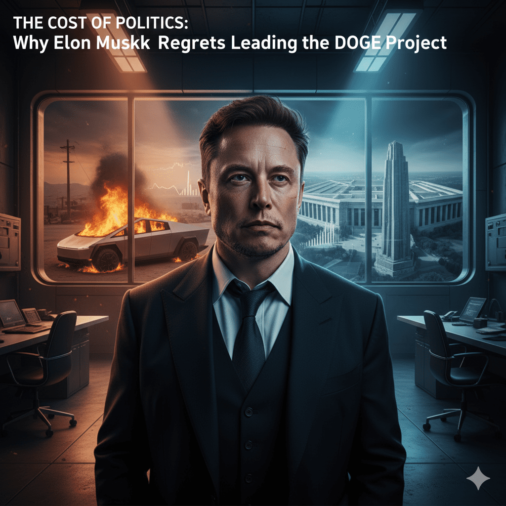 Why Elon Musk Regrets Leading the DOGE Project